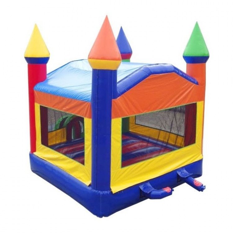 Rainbow Bounce House - Bounceland Mentor OH